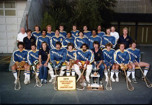 Hampton Park Hustlers Lacrosse Team 1978 - Esquimalt Archives Online Search